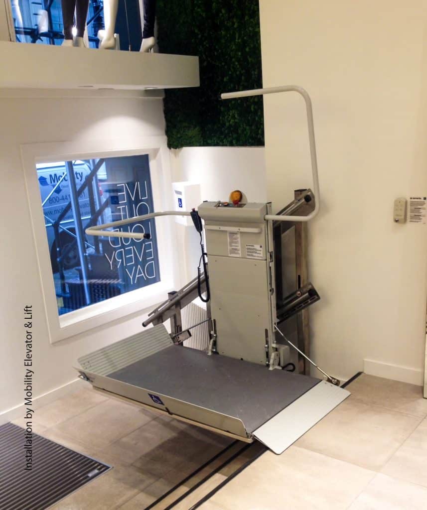 Savaria Delta Inclined Platform Lift - Inclined Platform Lifts Products ...